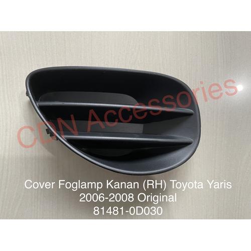 Jual Cover Foglamp Yaris 2006 2007 2008 Original 81481-0D030 81482 ...