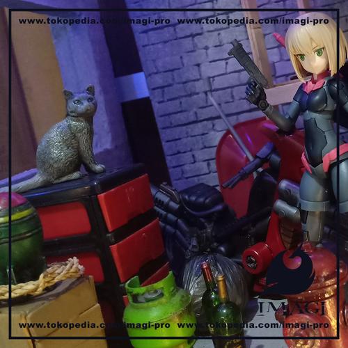 Jual 1/12 miniatur diorama figure shf figma revoltech neca mezco mafex ...