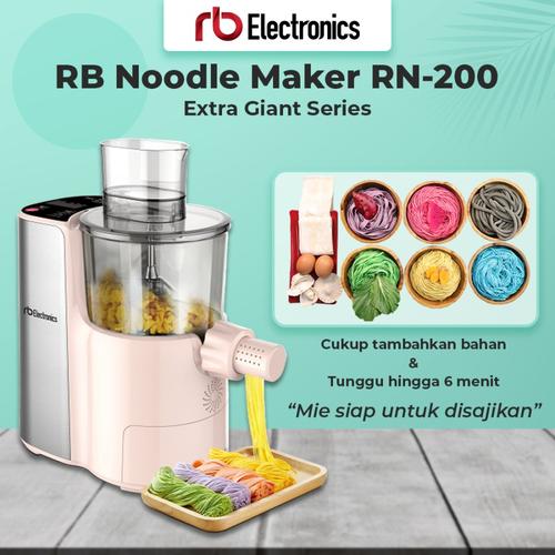 Jual RB Noodle Maker RN-200 Professional | Mesin Mie Otomatis Jumbo - Merah - Kota Tangerang ...