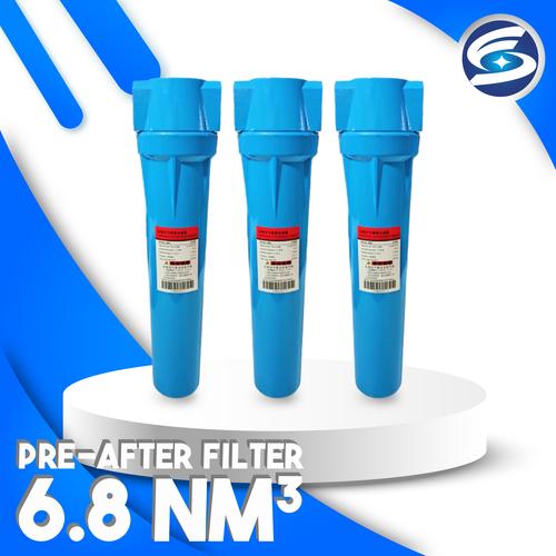 Promo 060 Pre After Filter Udara Kompresor 6.8 Nm3 - 0.01 Micron Cicil ...