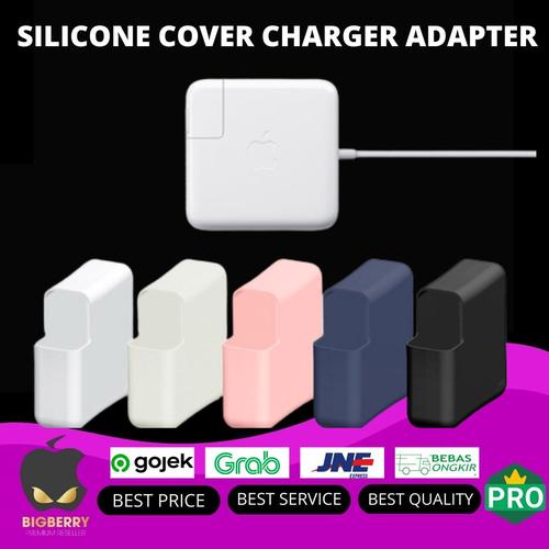 Jual SILICONE COVER CHARGER MAGSAFE ADAPTER CASE MACBOOK NEW AIR PRO M2 ...