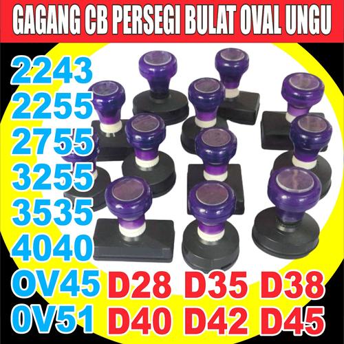 Jual GAGANG STEMPEL CB UNGU 14 VARIASI UKURAN - OV 45 - Kab. Pasaman ...