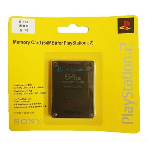 Jual Memory Memori Card playstation PS 2 PS2 Original Hitam Memori PS ...