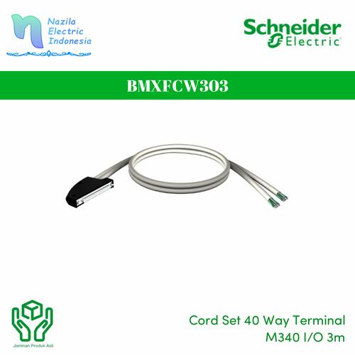 Jual Schneider BMXFCW303 Cord Set 40 Way M340 I/O 3 m Original - Kota ...