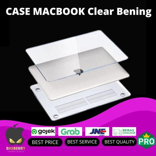Jual CASE MACBOOK Clear Bening AIR PRO M2 M1 2023 TOUCHBAR 13 14 15 16 ...