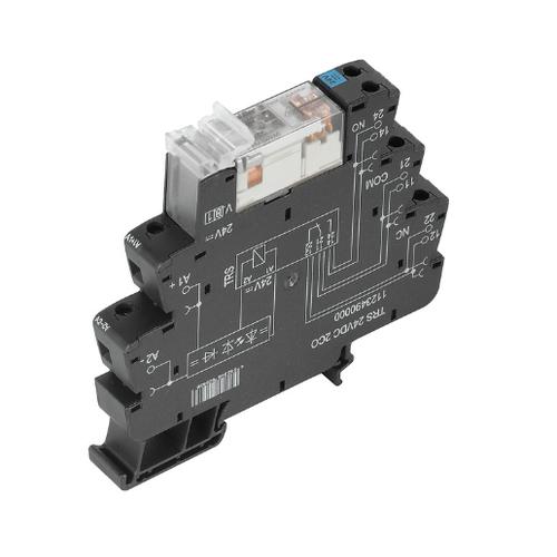 Jual WEIDMULLER RELAY MODULE DINRAIL TERMSERIES TRS 24VDC 2CO ...