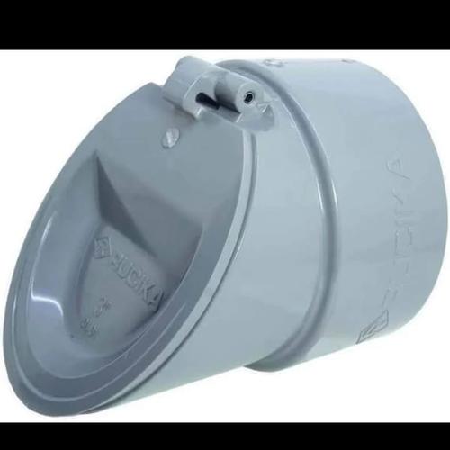 Jual Backflow 3 inch rucika Penutup pipa Katup Pvc Back flow 3" - Kota ...