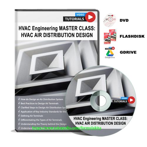 Jual VIDEO TUTORIAL HVAC MASTER CLASS HVAC AIR DISTRIBUTION DESIGN ...