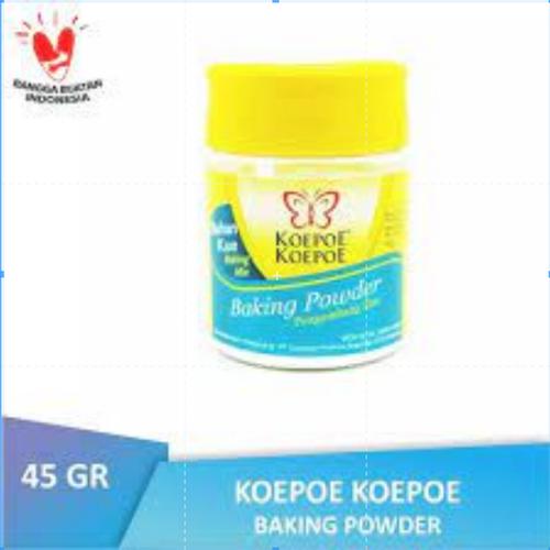 Jual BAKING POWDER KOEPOE KOEPOE KUPU KUPU 45 GRAM BAHAN KUE MURAH ...