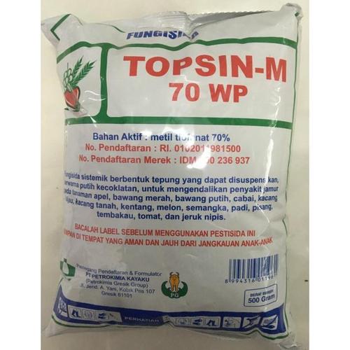 Jual Fungisida Topsin M 70 WP - 500 gr obat pembasmi jamur pada tanaman ...