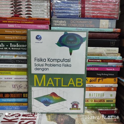Jual BUKU ORIGINAL FISIKA KOMPUTASI SOLUSI PROBLEMA FISIKA DENGAN ...