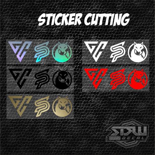 Jual Sticker Cutting Logo GC Stiker Motor - CUTT SET PUTIH - Kota ...