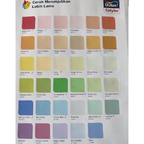 Jual CAT TEMBOK CATYLAC 5 KG DULUX | DULUX CATYLAC GALON 5 KG - Putih ...