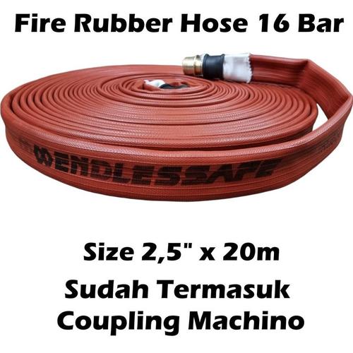 Jual Selang Pemadam Hydrant/Fire Hose Rubber ENDLESSAFE 2,5 Inch X 20 ...