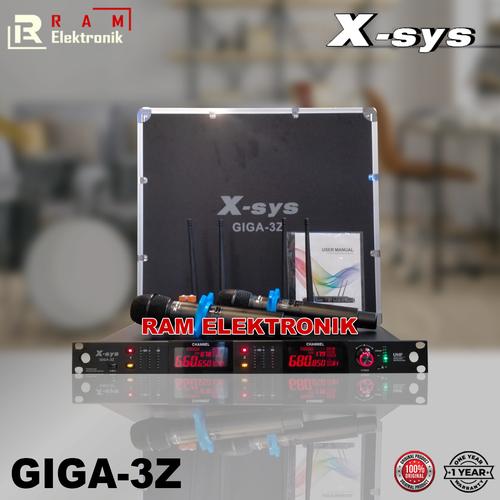 Jual Mic Microphone Wireless XSYS GIGA 3Z / GIGA3Z Original Handheld - Jakarta Barat - RAM ...