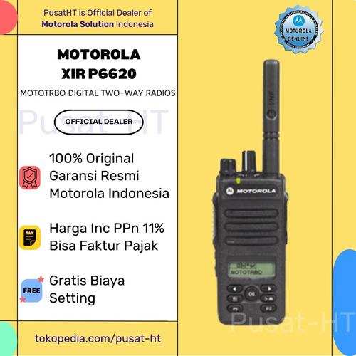 Jual HT MOTOROLA DIGITAL XiR P 6620i P6620i UHF ORI GARANSI RESMI - UHF ...