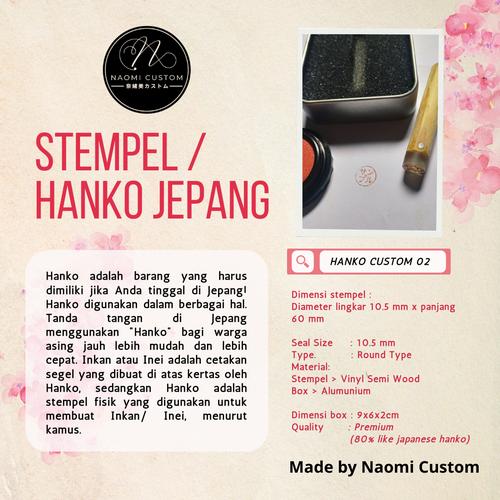 Jual Hanko / inkan / stempel jepang - Hard Custom - Kota Semarang ...