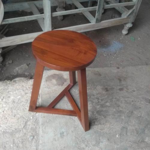 Jual Kursi Stool Bulat Harga Murah Kursi Stool Bar Kursi Stool Jati ...