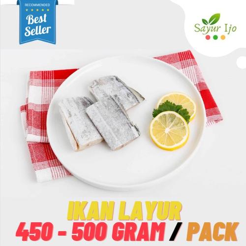 Promo Ikan Layur 450 - 500 Gram / Pack Fresh Frozen Fish Seafood Laut ...