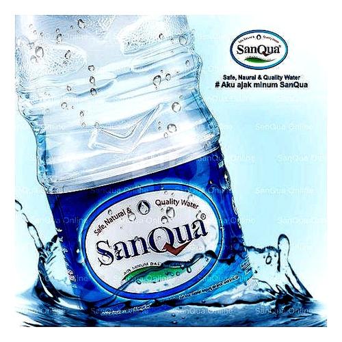 Jual Sanqua Air Mineral 600ml x 24 botol (1 dus) - Jakarta Barat ...
