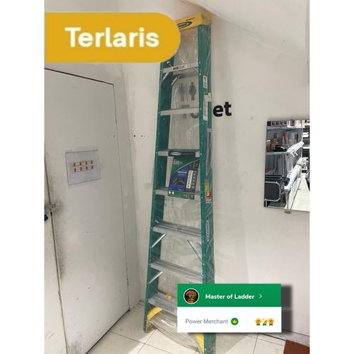 Jual Werner Tangga Fiberglass 8 Ft/Tangga PLN Double Side 2,4 Mter USA ...