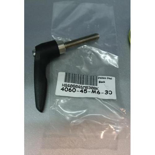 Jual Adjustable Handle Clamp Lever SS304 MALE Thread M6 x 30 mm - Kab ...