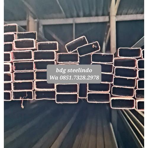 Jual Besi hollow hitam 2x4 0.9mm/ besi holo hitam 20x40 09 - Kab ...