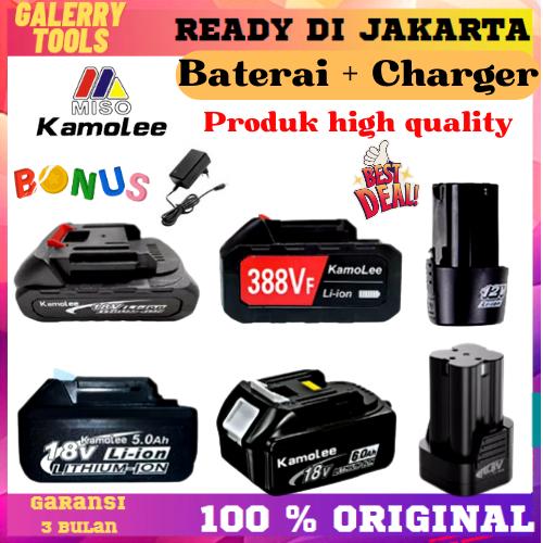Jual KAMOLEE-Battery gerinda cordless-lithium ion-circular impact ...