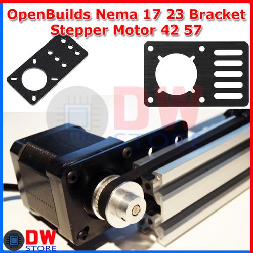 Jual OpenBuilds Nema 17 23 Bracket Stepper Motor 42 57 Plate Mount ...