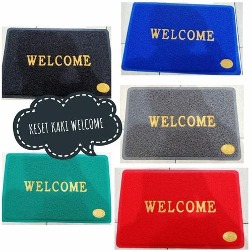 Jual Kesed Mie Motif Welcome No.1 Ukuran 40cmx60cm - Kota Surakarta ...