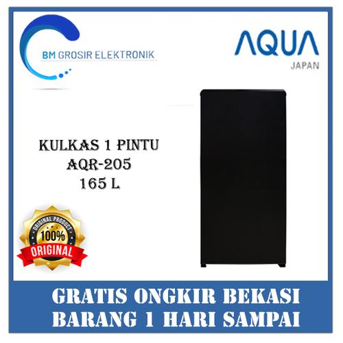Promo AQUA KULKAS 1 PINTU AQR 205 (165 L) / AQR 205 MDS / MLS - Kota ...
