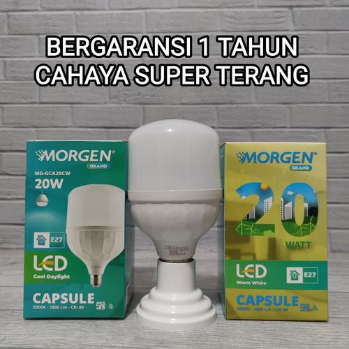 Jual MORGEN GRAND LAMPU LED CAPSULE 20W 20 WATT T BULB - KUNING WW ...