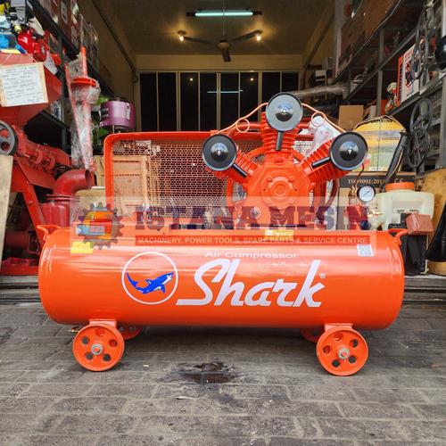 Jual MESIN KOMPRESSOR UDARA ANGIN UNLOADING 5HP SHARK LWU 8005 TANPA ...