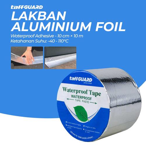 Jual Lakban Aluminium Foil Butyl Waterproof Lakban Talang Bocor Almunium - 5 cm x 10 meter ...