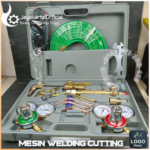 Promo Welding cutting las oxygen alat las pipa tembaga AC alat potong ...