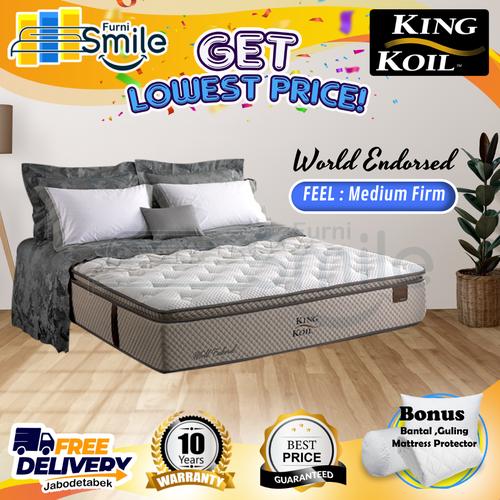 Promo Hanya Kasur KING KOIL Spring Bed WORLD ENDORSED - 100 120 160 180 ...