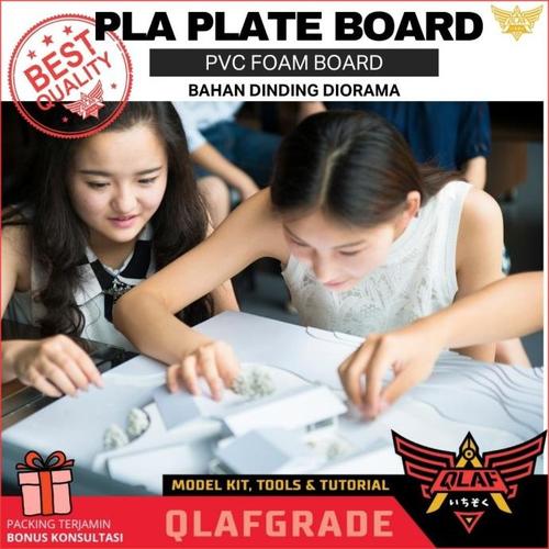 Jual New Pla Plate Board Pvc Foam 1Mm Diorama Dinding Maket Scale Model ...