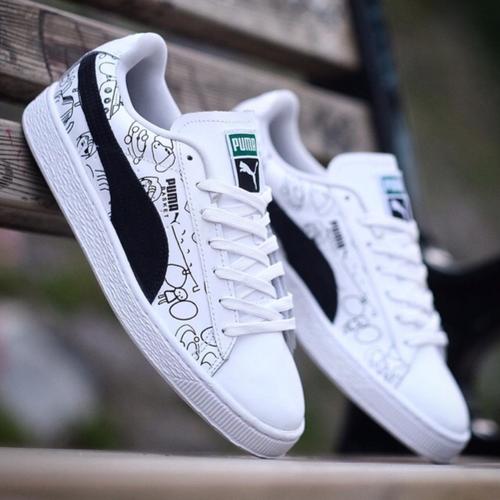 Jual sepatu sneakers kasual puma basket TYAKASHA cewek cowok premium ...