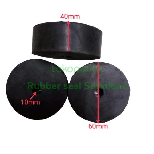 Jual Karet kabin 60 x40 x M10 alas ganjelan peredam getaran mesin ...