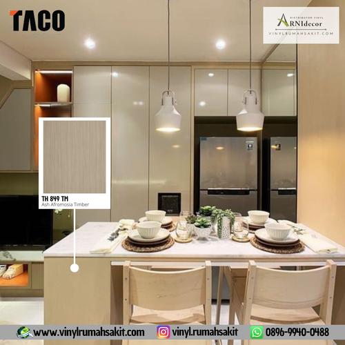 Jual HPL TACO Type TH 849 T - Ash Afromosia Timber WOODGRAIN TEXTURED ...