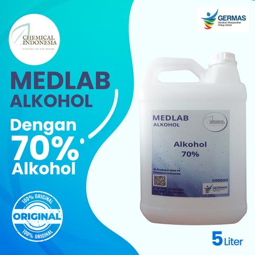 Jual MED LAB ALKOHOL 70% 96% - 1 Liter, 70% - Kota Pekanbaru - CHEMICAL ...