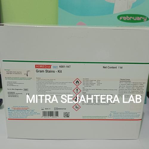 Jual Gram Stains Kit, Kit Pewarnaan Gram Himedia K001-1KT - Kab ...