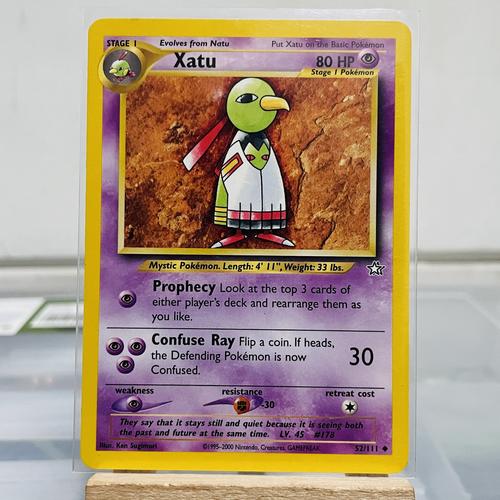 Jual Xatu Neo genesis kartu pokemon english TCG vintage jadul - Kota ...