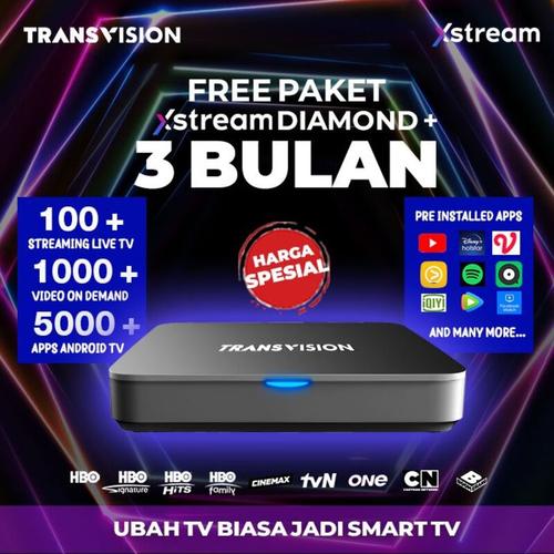 Jual Android Box Transvision XSTREAM 2nd Gen - (Google Certified ...
