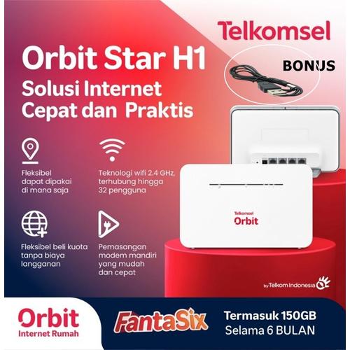 Jual MODEM ORBIT H1 BONUS KABEL USB - Kota Depok - vicenzo cell | Tokopedia