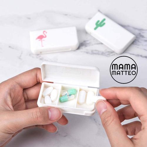 Promo Kotak Obat Travel / Wadah Kapsul Portable Mini / Tempat Vitamin ...