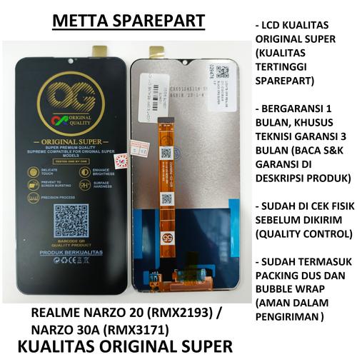 Jual Kualitas Original Super LCD Touchscreen Realme Narzo 20 / Narzo ...