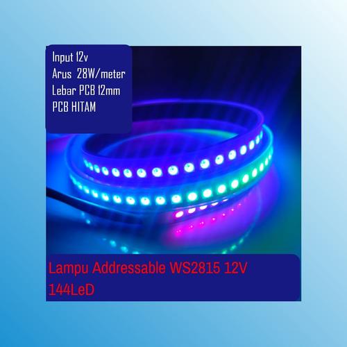 Jual LED Addressable WS2815 12V 144 LED - 12mm - Jakarta Utara ...