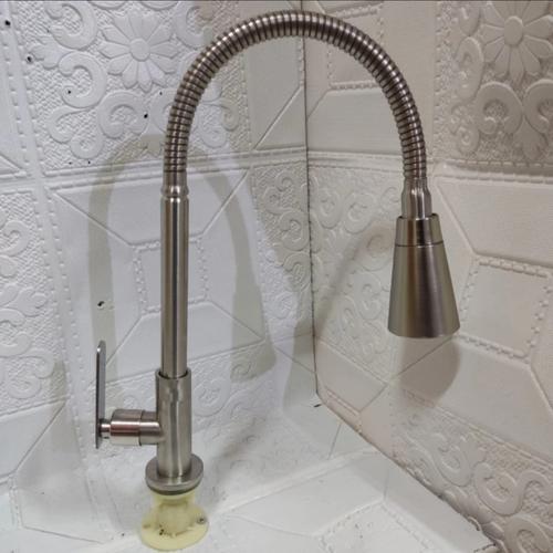 Jual Kran Angsa Terompet Stainless Meja/Kran Cuci Piring - Jakarta ...