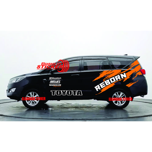 Jual Stiker mobil innova reborn stiker striping variasi mobil innova ...